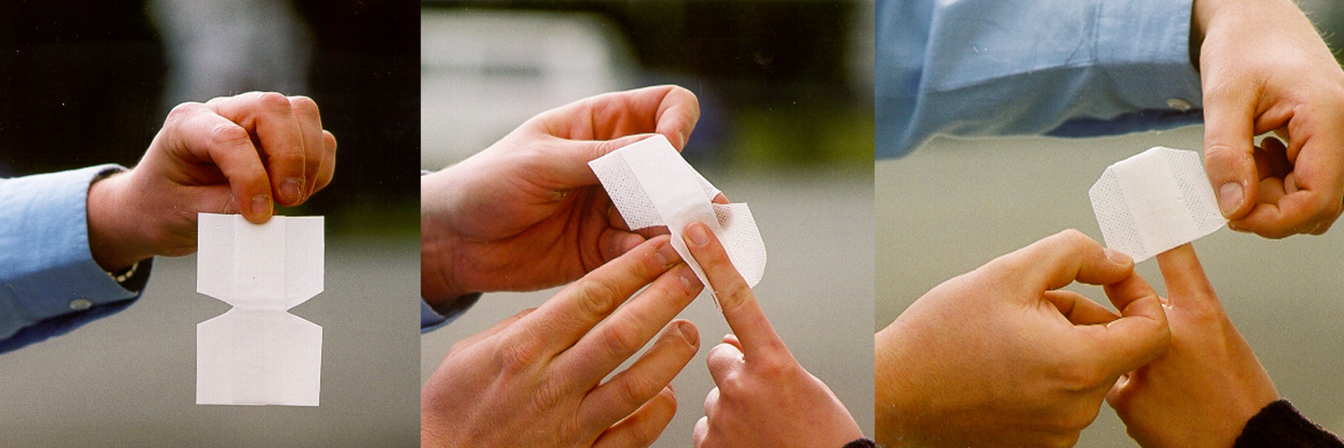 Fingerkuppenverband - Erste Hilfe - DRK e.V.