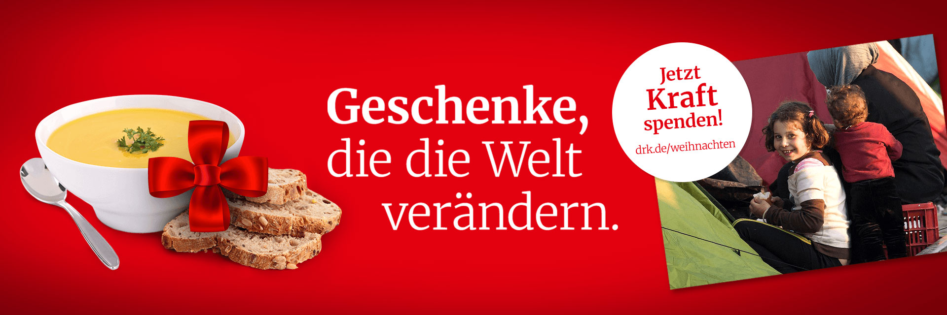 Spenden zu Weihnachten & Hoffnung schenken - DRK e.V.